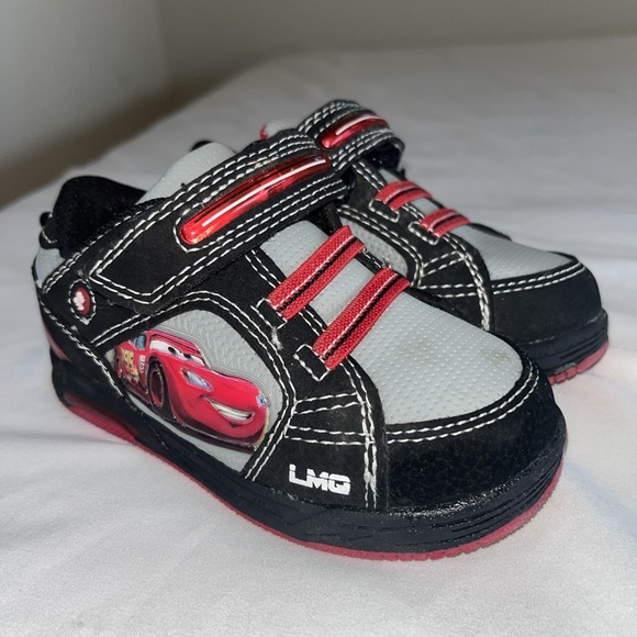 Disney | Shoes | Disney Pixar Cars Shoes Sneaker Lightning Mcqueen Red ...